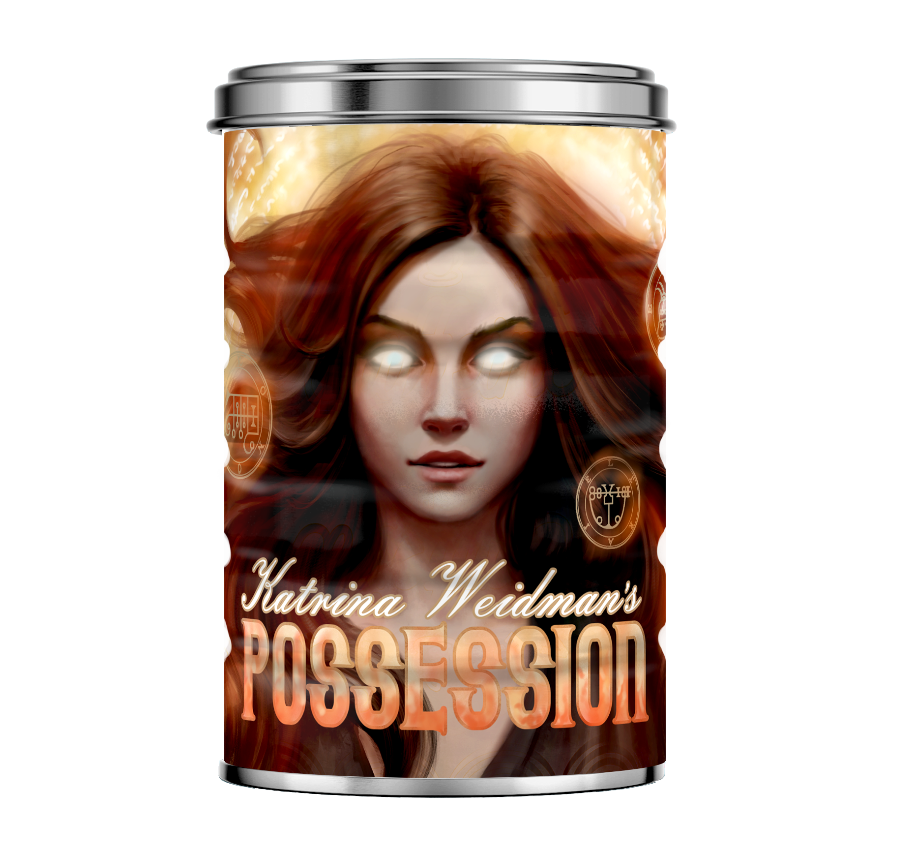 NEW Katrina Weidman OFFICIAL Haunted Private Label Coffee (12oz) Tins ...